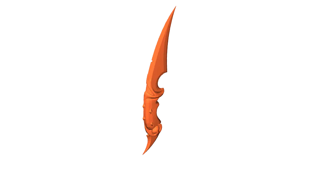 Valorant_ Ruin Dagger by Santiago gomez | Download free STL model ...