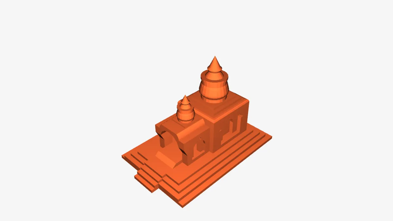 temple by hackerbijay | Download free STL model | Printables.com