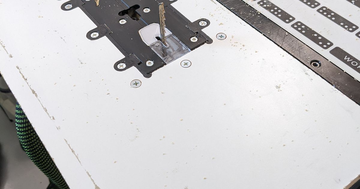 Shaper Workstation Inverted Jigsaw table by gwendal | Download free STL ...