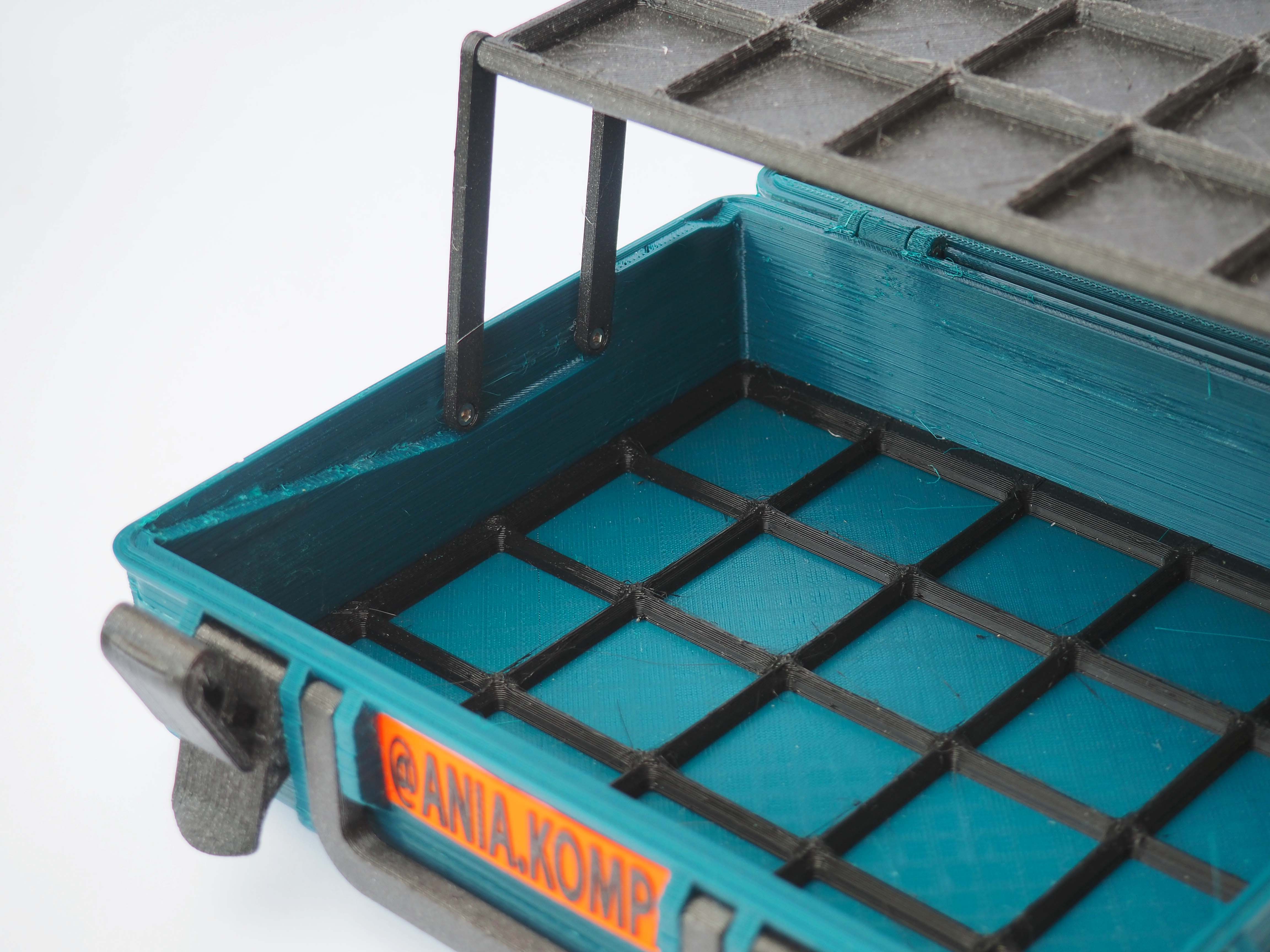 Gridfinity X Cantilever Sbox - Storage Bin Case Organizer by Ania Kompa ...