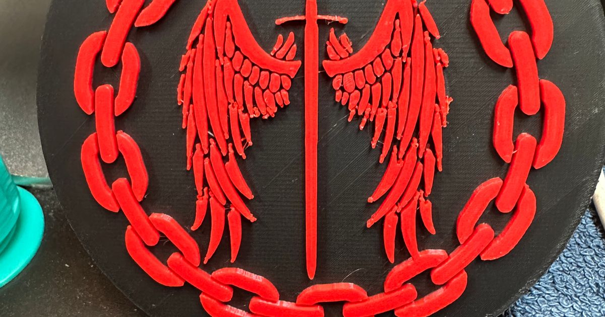 Holy Symbol for Zariel by MC Taz Man | Download free STL model ...