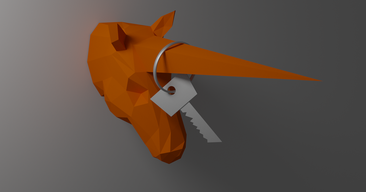 unicorn key holder by 3D_D3 | Download free STL model | Printables.com