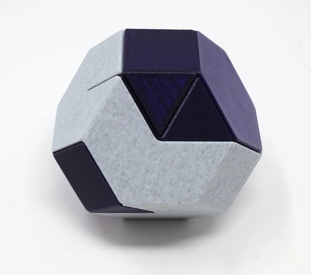 Truncated octahedron puzzle by G Bell | Download free STL model ...