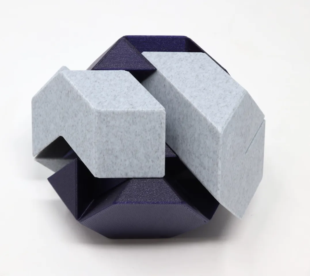 Truncated octahedron puzzle by G Bell | Download free STL model ...