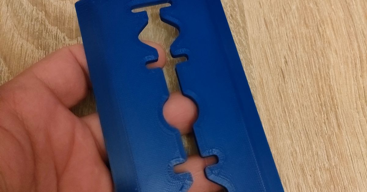 Scraper-Razor Shape by DGA | Download free STL model | Printables.com