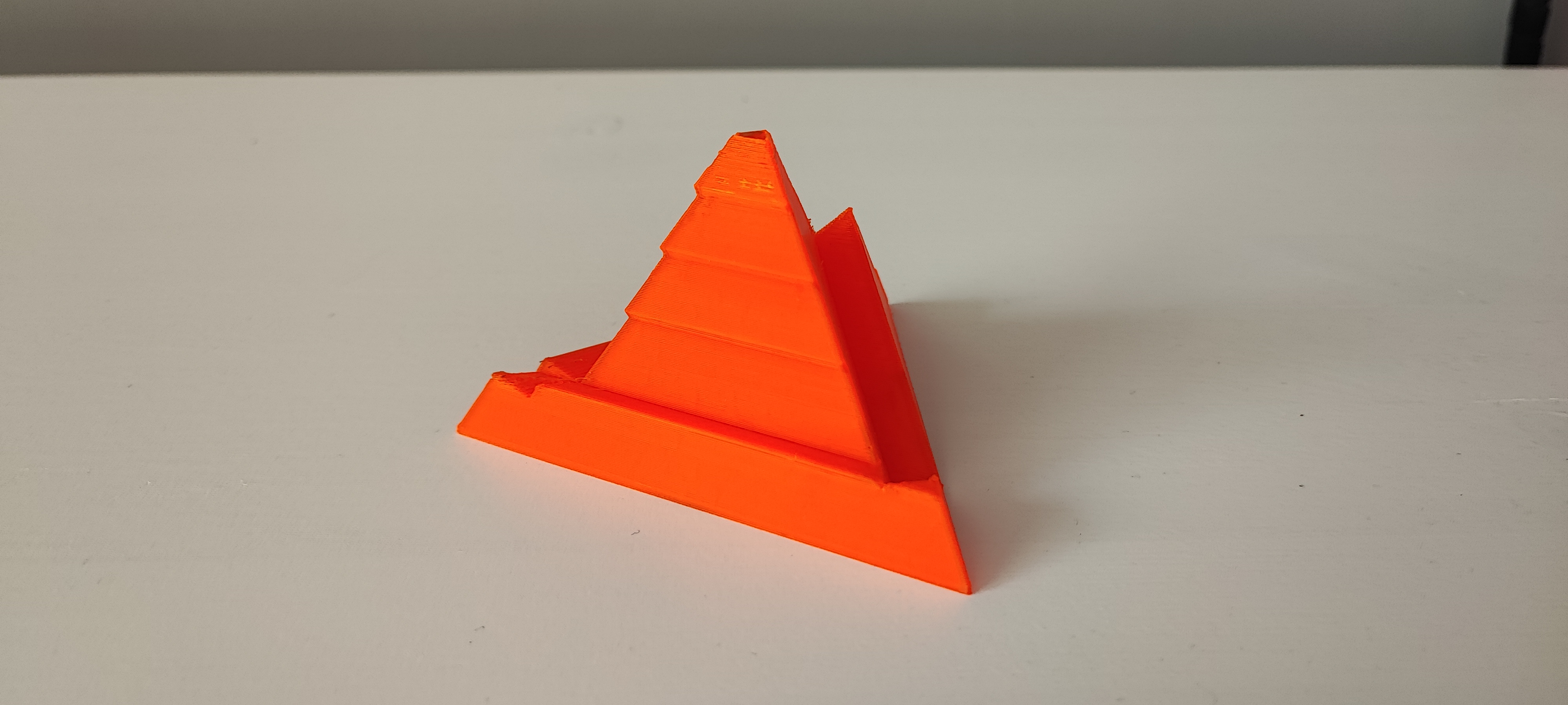 Triple Phone Holder | Pyramid shaped holder for phone by Andrius ...