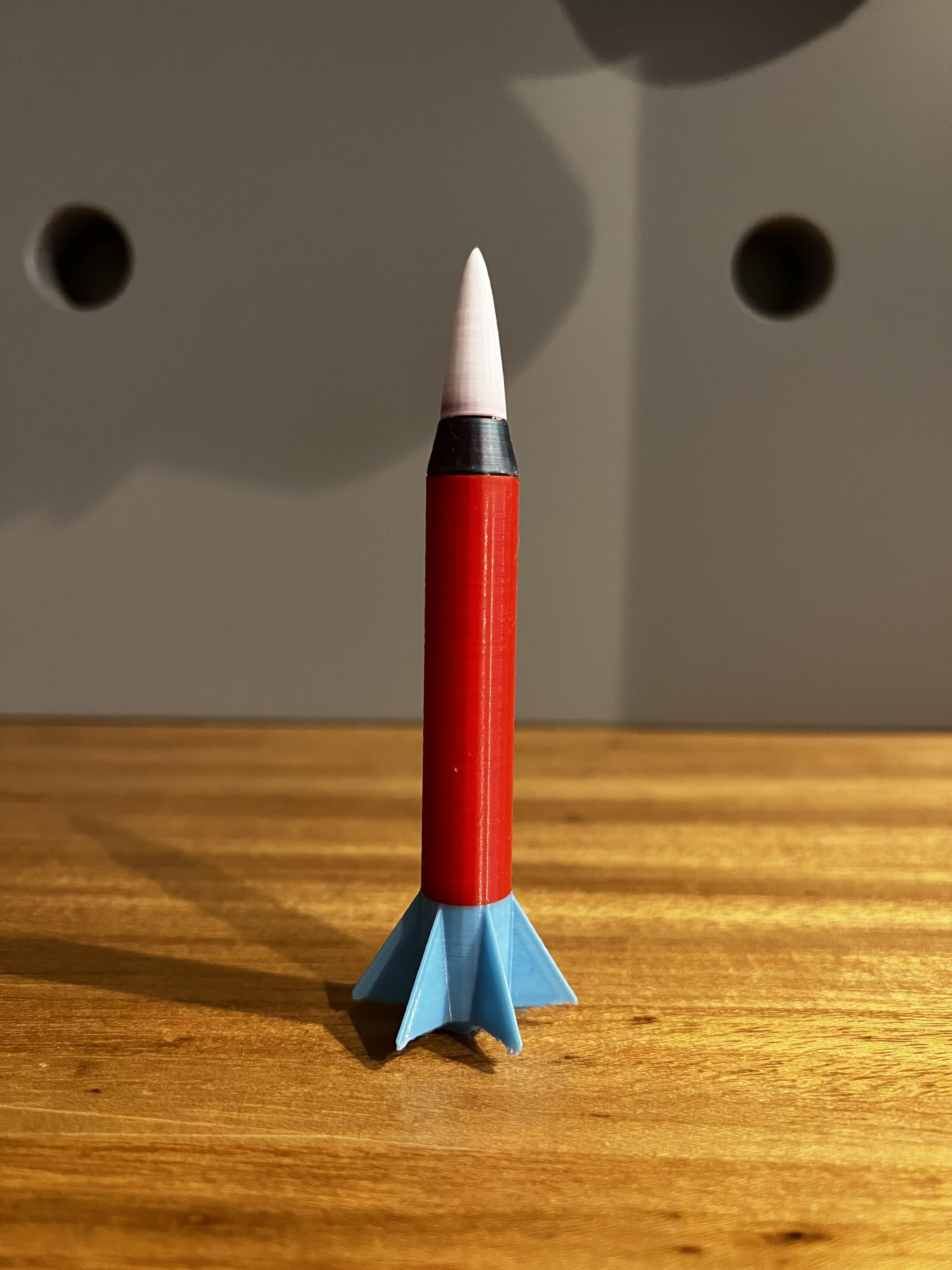 rocket by Benjamin Seixas | Download free STL model | Printables.com