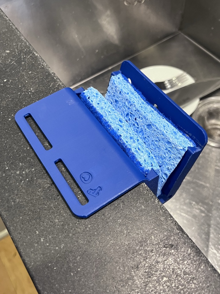 Sponge Holder by bluehearthero | Download free STL model | Printables.com