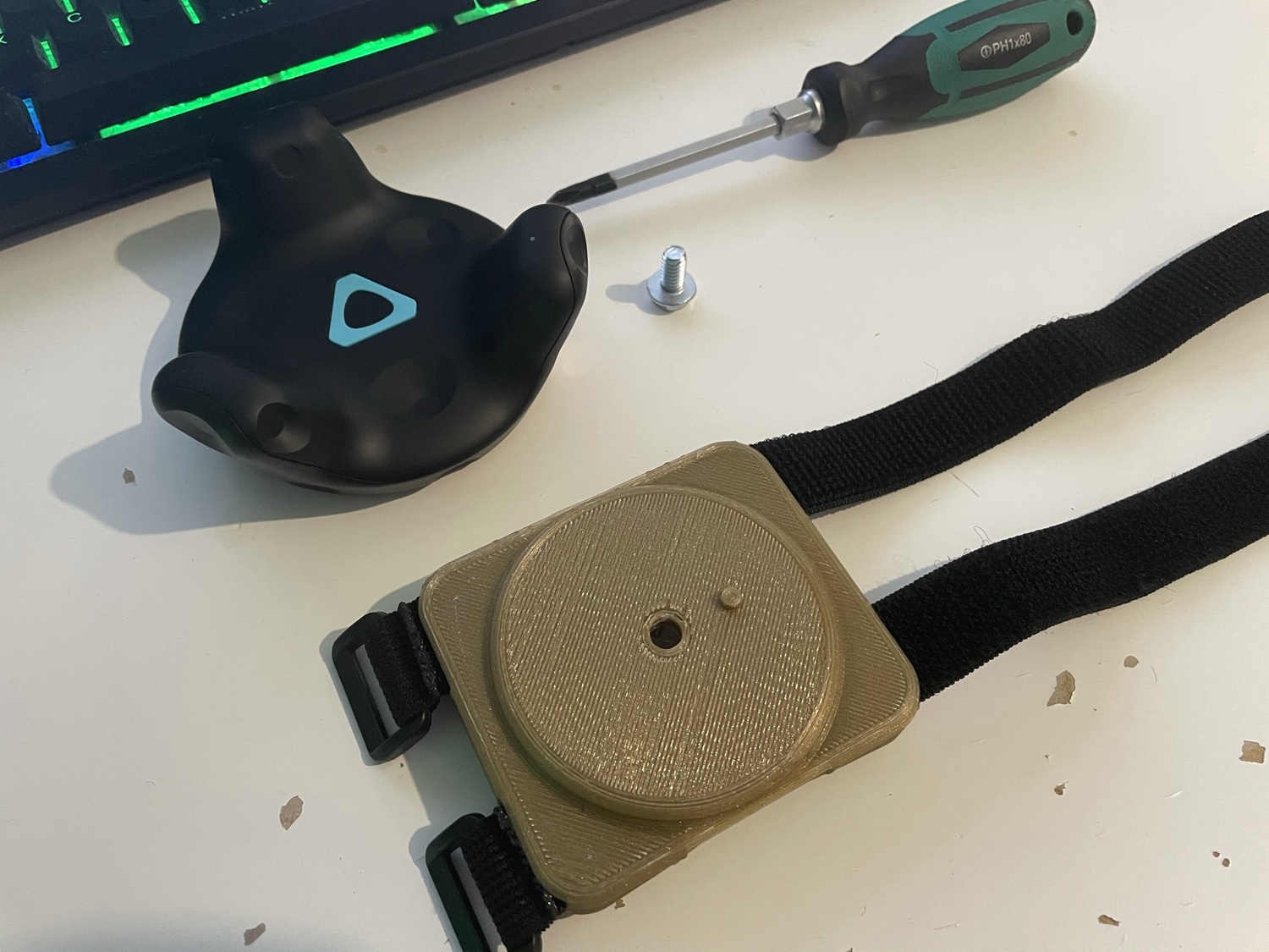 Vive Tracker Limb Mount (Improved) by jangxx | Download free STL model ...