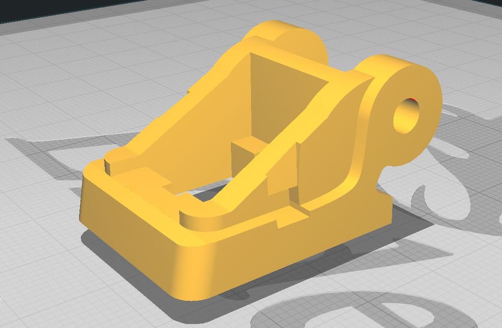 2008 Scion xB grab handle bracket by TesTeeCuL | Download free STL ...