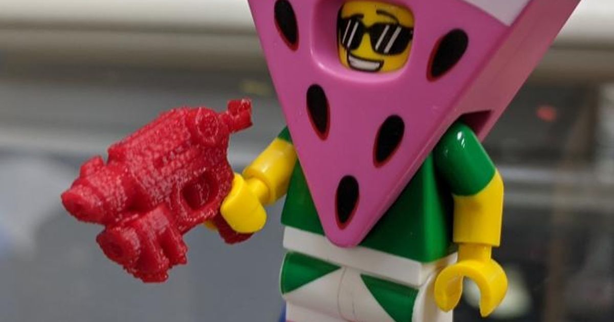 LEGO-Compatible Nerf Nite Finder by JezzaWalker | Download free STL ...