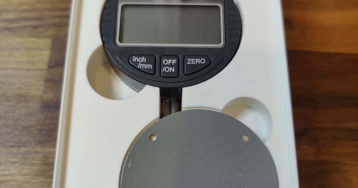 Gridfinity digital dial indicator by John | Download free STL model ...