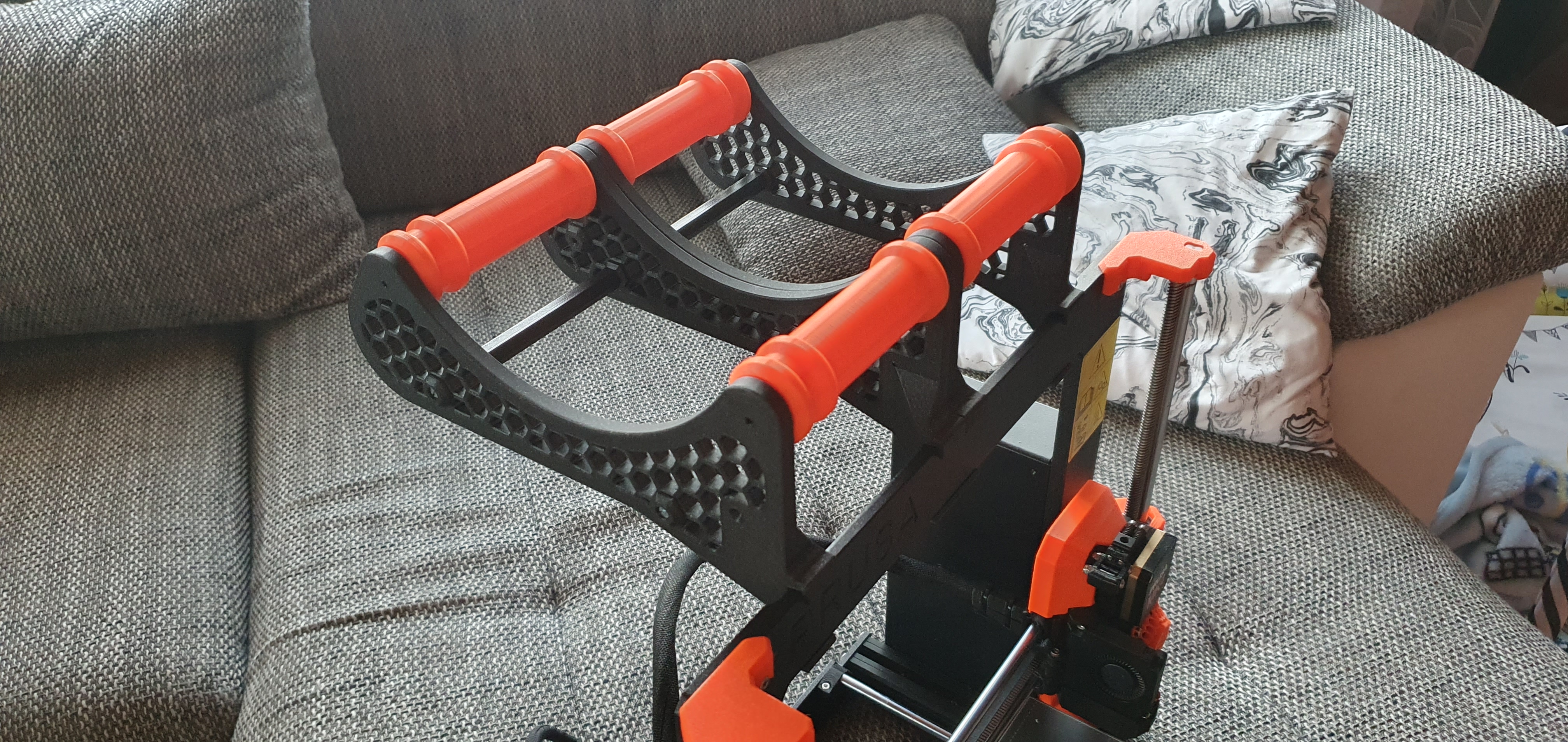 Prusa Mk4(S)|(Mk3x) Spool Roller/Holder von Carrier | Kostenloses STL ...