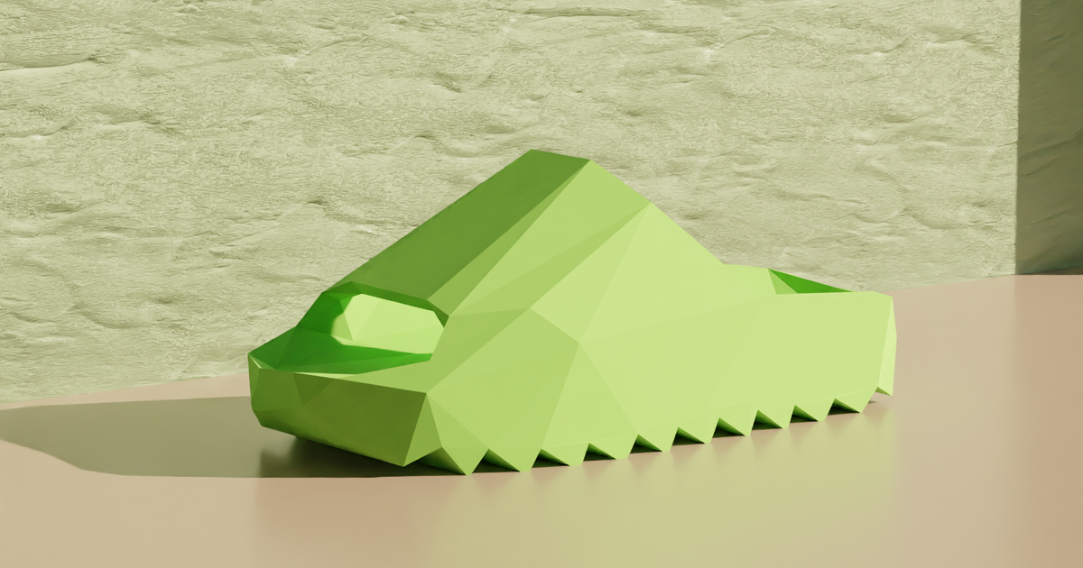 Yeezy Slides - Low Poly (Decoration) by CalebTimoteo | Download free ...