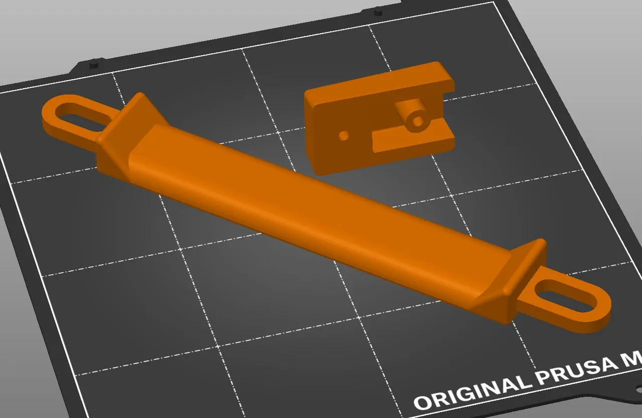 RBL suitcase handle by SE | Download free STL model | Printables.com