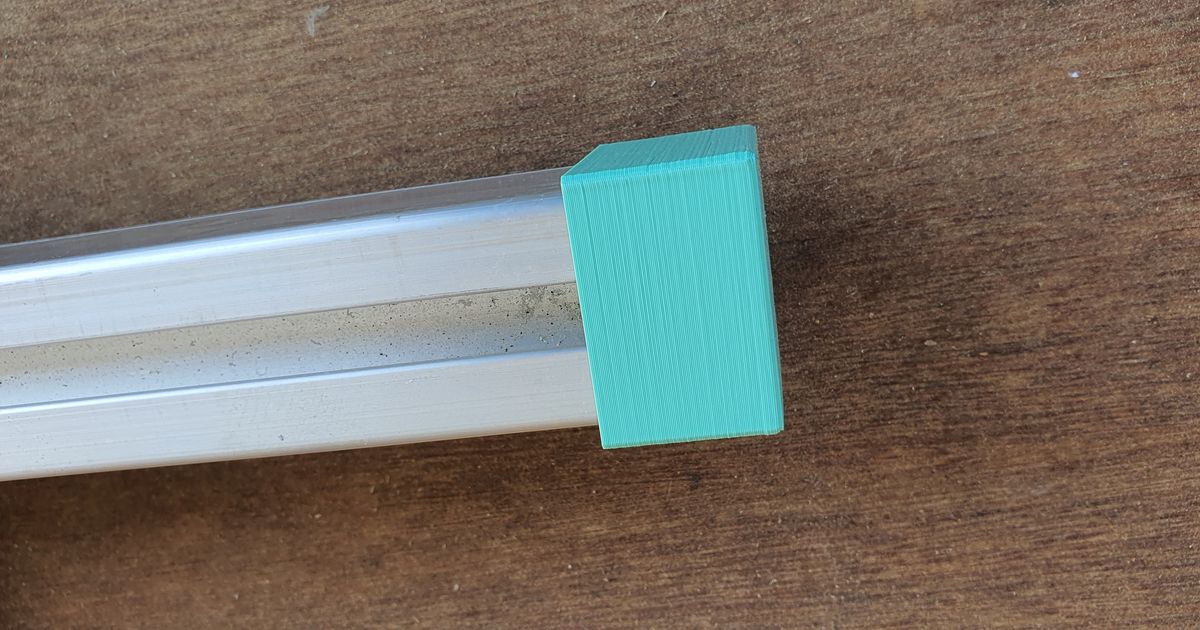 solar profile end caps by yahbluez | Download free STL model ...