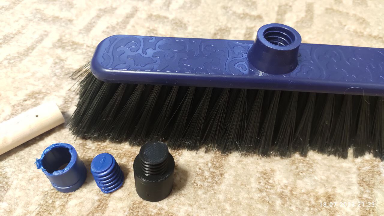 Mop Fix Adapter / Адаптер для крепления швабры by Serdobolniy ...