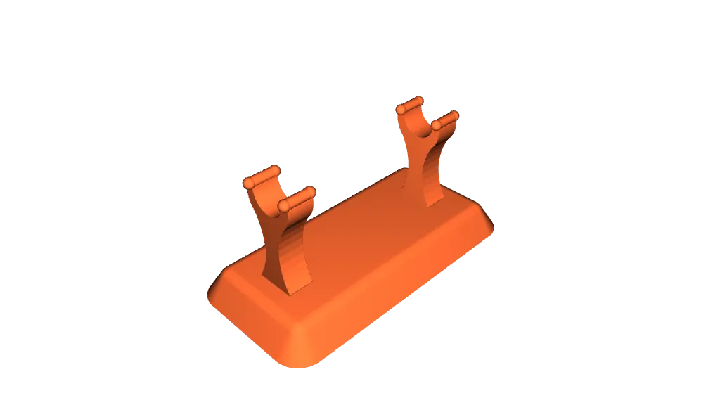 Display stand for horizontal items by TjoFrasse | Download free STL ...