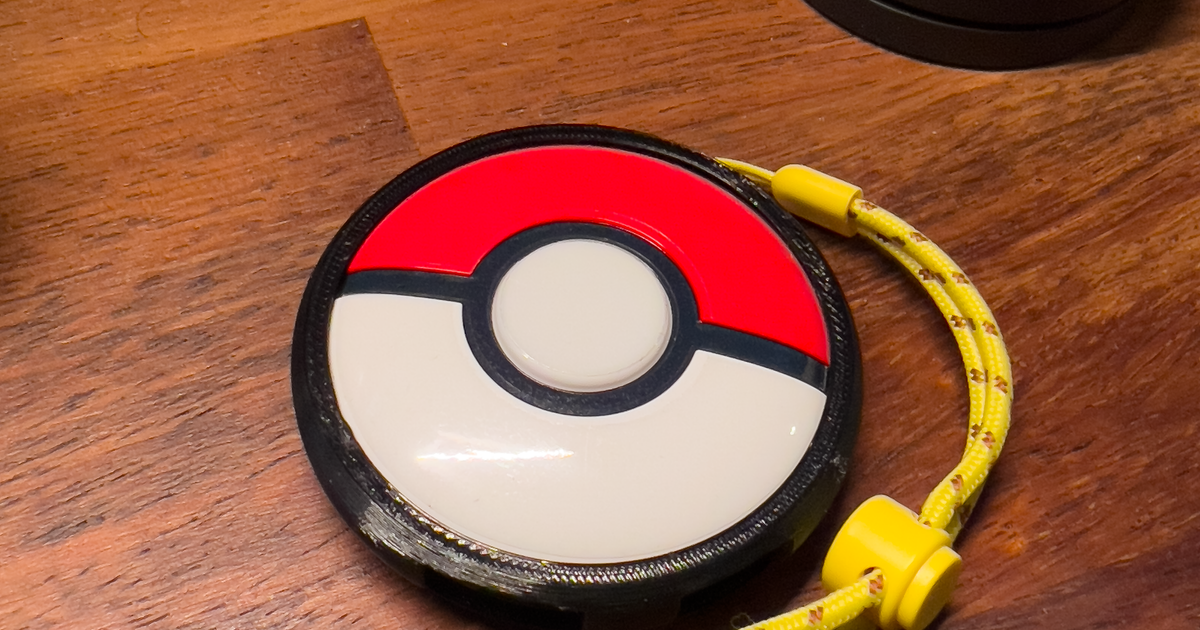 (TPU) Pokemon Go Plus +, Case by Quesabyte | Download free STL model ...