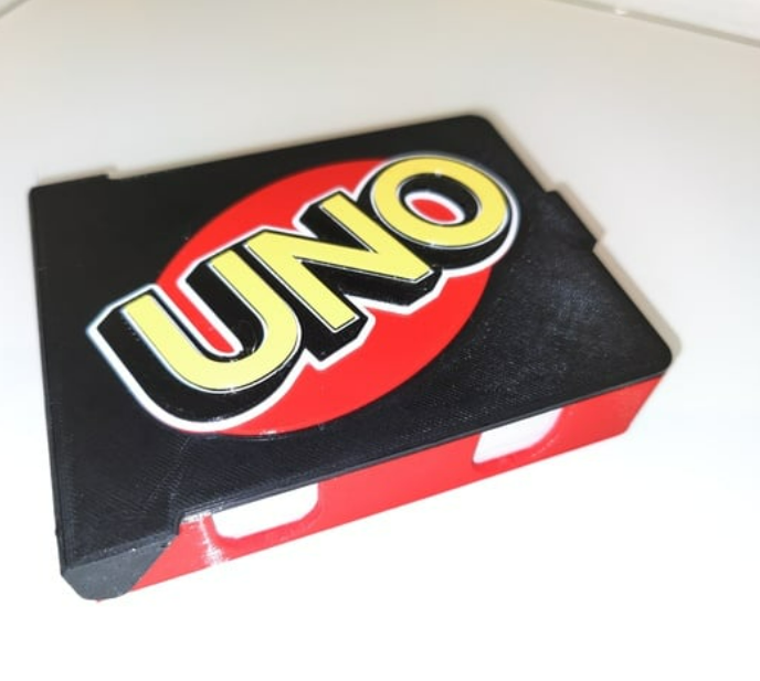 Uno Card Box Holder by saracha42 | Download free STL model | Printables.com