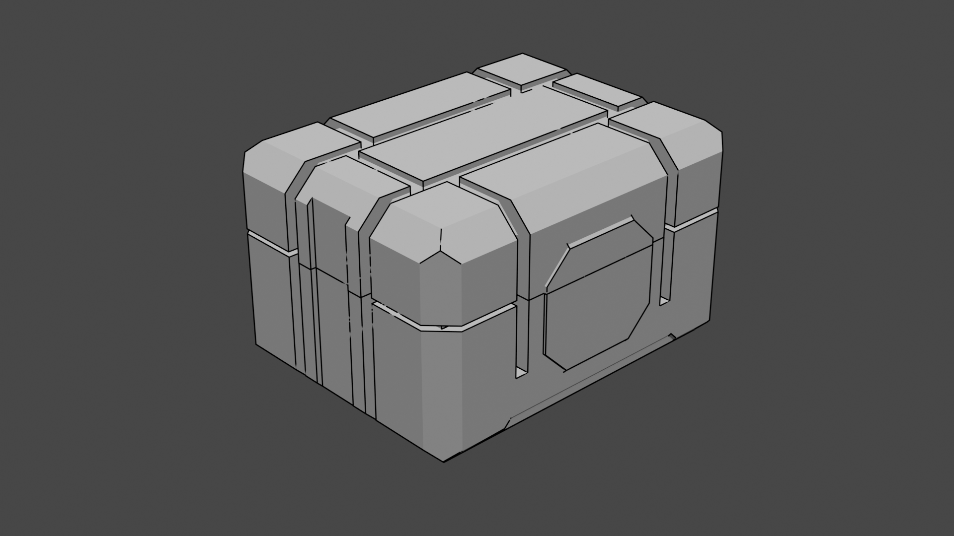 Sci Fi Crate by Secret Person of Secrets | Download free STL model ...