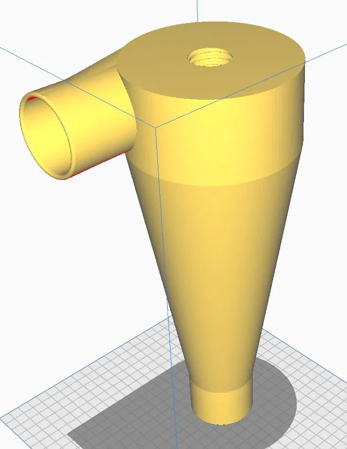 Cyclone with Festool hoover hose connections by ErnumseTremWege ...