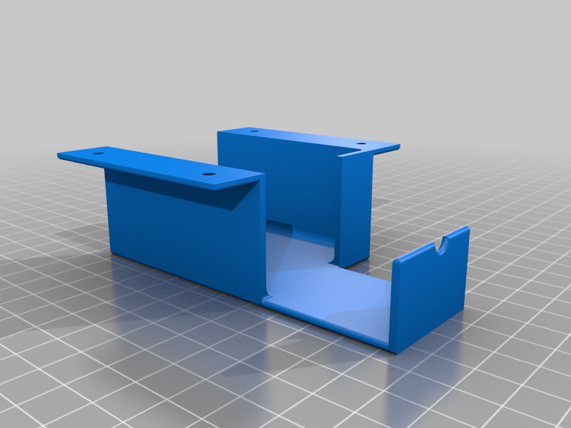Ledmo AC adapter mount by yachius | Download free STL model ...