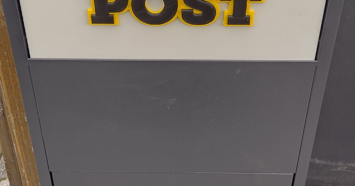 Post Sign by Omphteliba | Download free STL model | Printables.com
