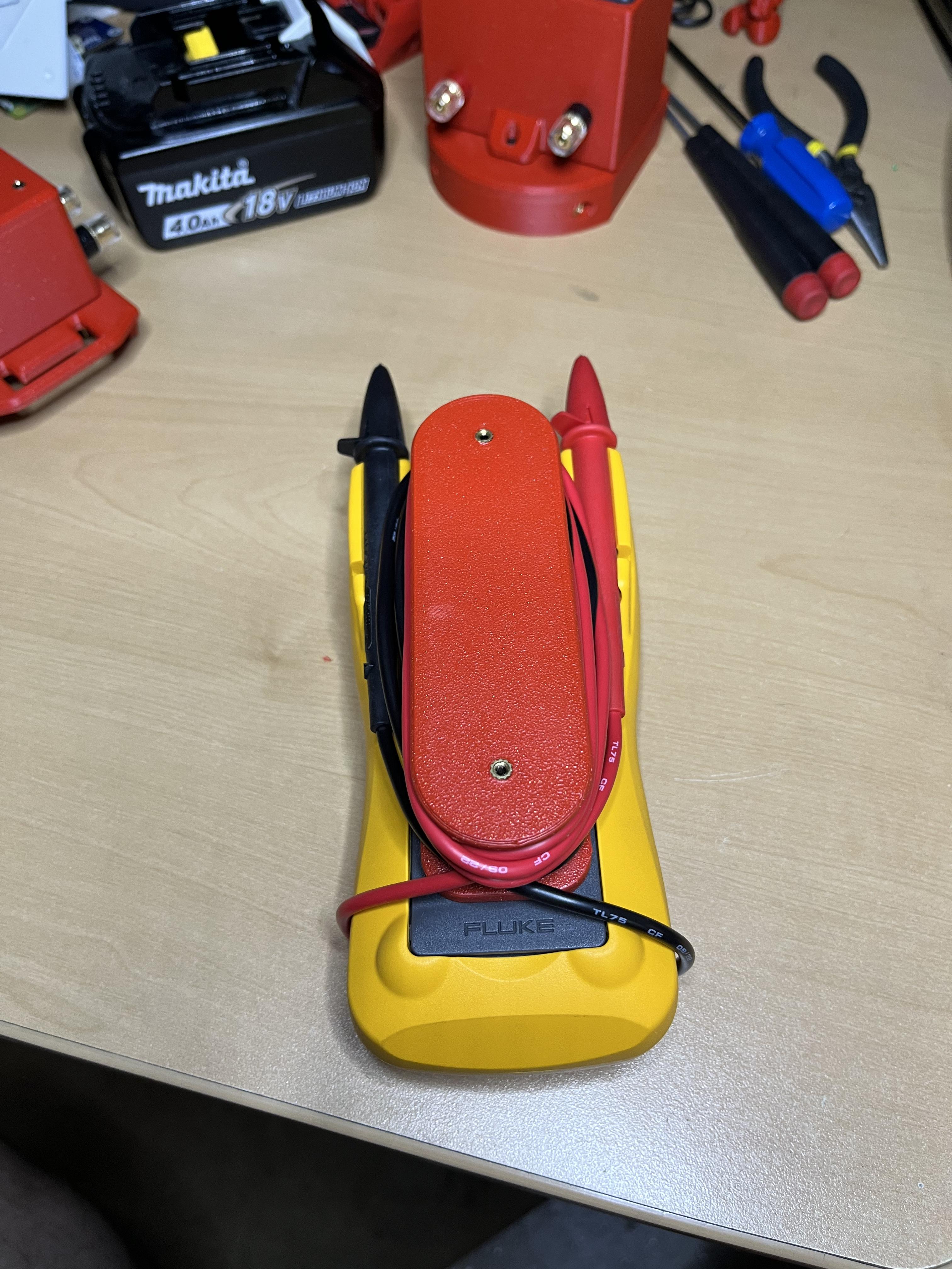 Fluke 117 Multimeter cord storage/organizer by greecher | Download free ...