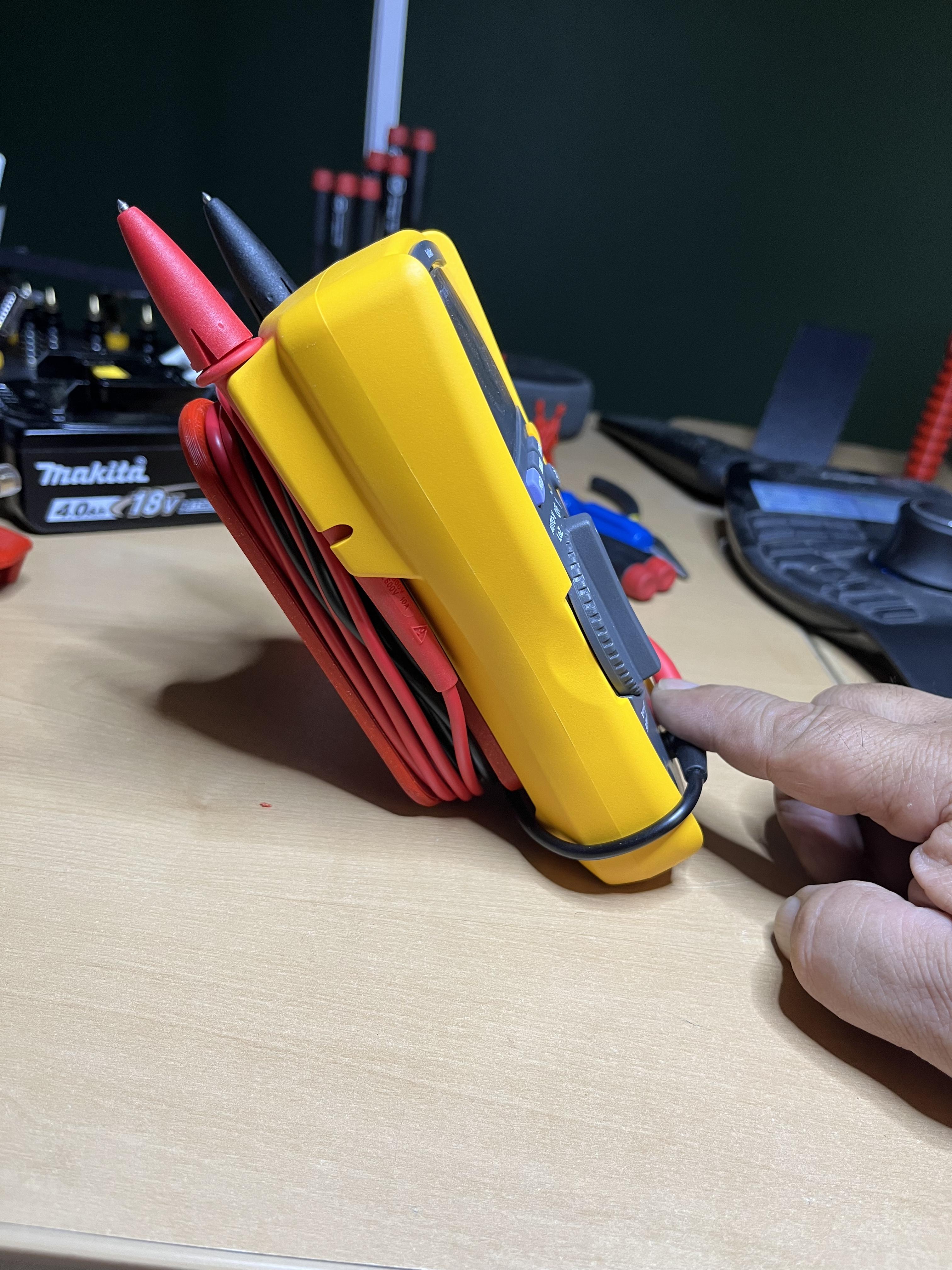Fluke 117 Multimeter cord storage/organizer by greecher | Download free ...