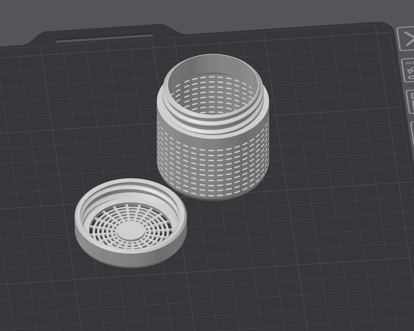 Desiccant Container For Spool By Jorge Download Free Stl Model