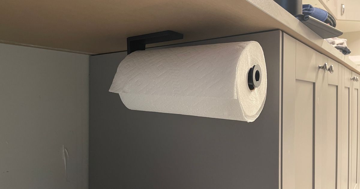 Discreet Paper Towel Dispenser by ItsDeCia | Download free STL model ... Discreet Paper Towel Dispenser by ItsDeCia | Download free STL model ...