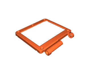 Nintendo GBA SP Shell by Andrei Azoitei | Download free STL model ...