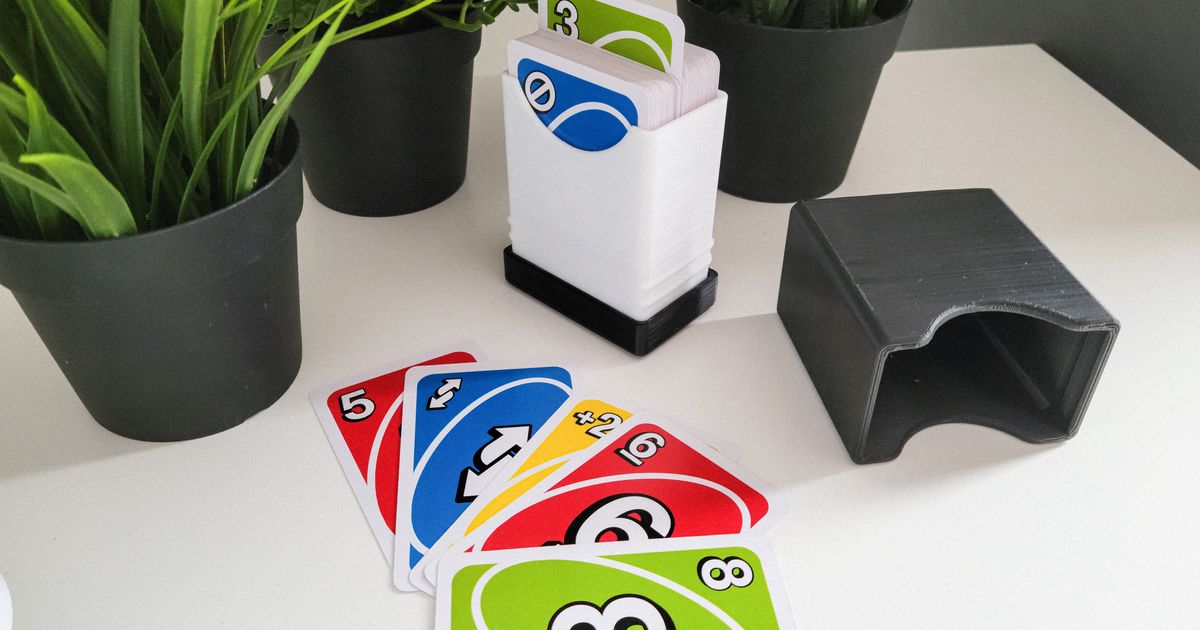 Playing card box - Variants 112 cards [UNO] by Esteban CHARDONNET ...