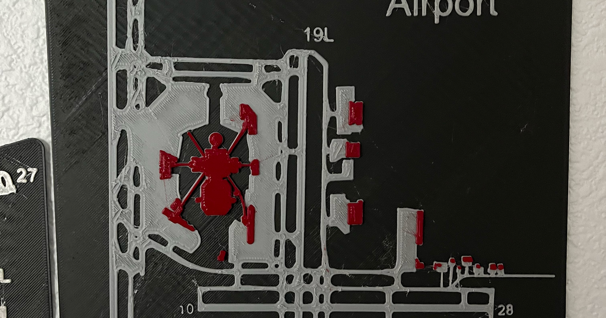 TPA Airport Model by Kzhideout | Download free STL model | Printables.com