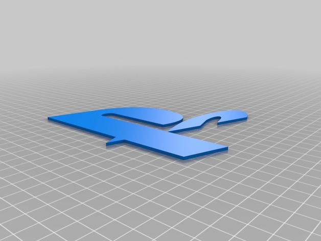 Original PS Logo (4 Color) by Dom | Download free STL model ...