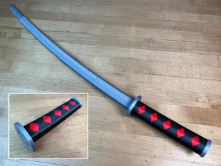 Katana V2 with Collapsing Curved Blade by 3D Printing World ...