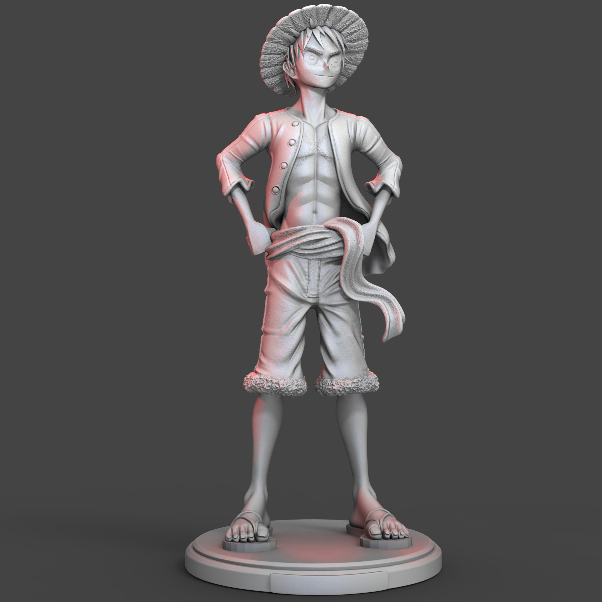 Luffy One Piece by Rui Barbosa | Download free STL model | Printables.com
