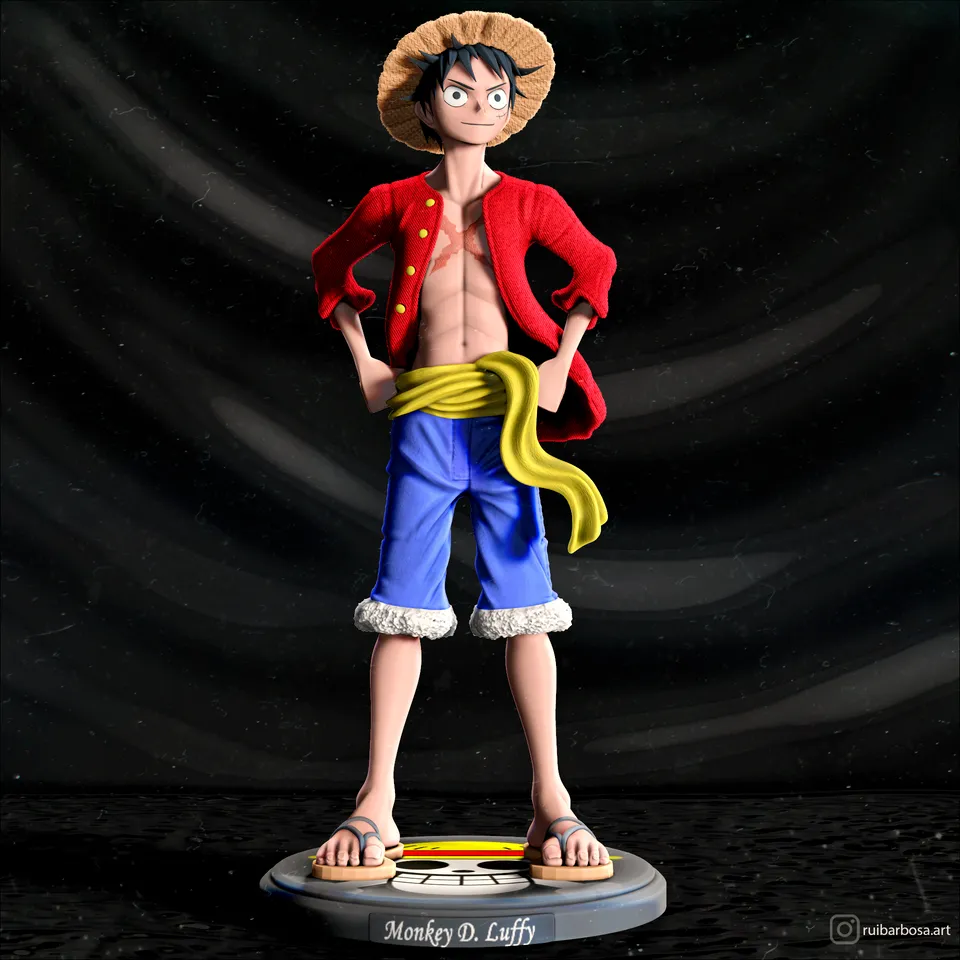 Luffy One Piece by Rui Barbosa | Download free STL model | Printables.com