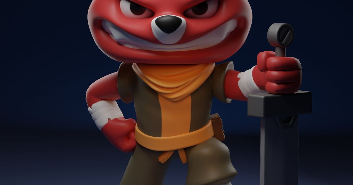 Fox Toy by Rui Barbosa | Download free STL model | Printables.com