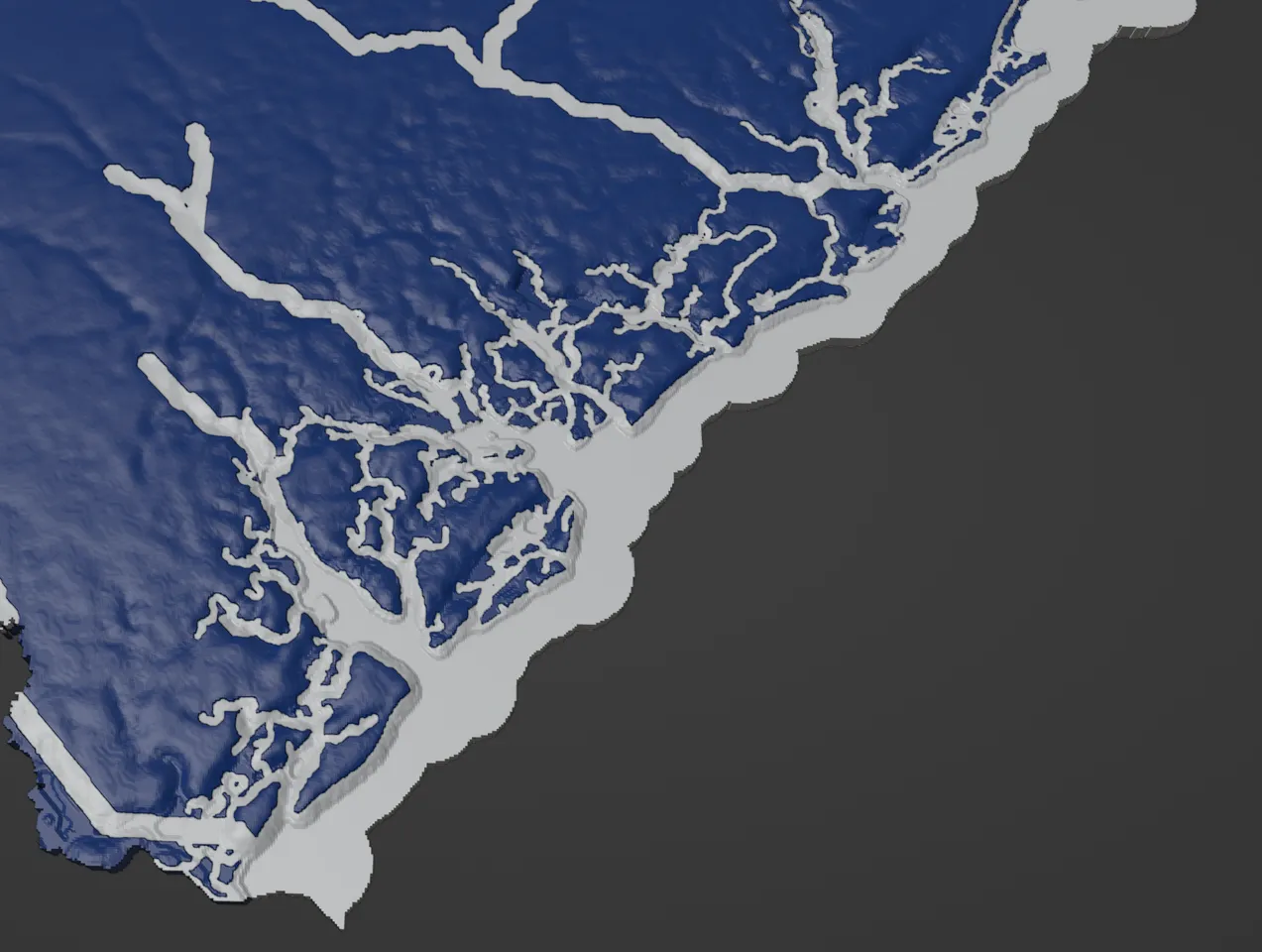 South Carolina Topographic Map