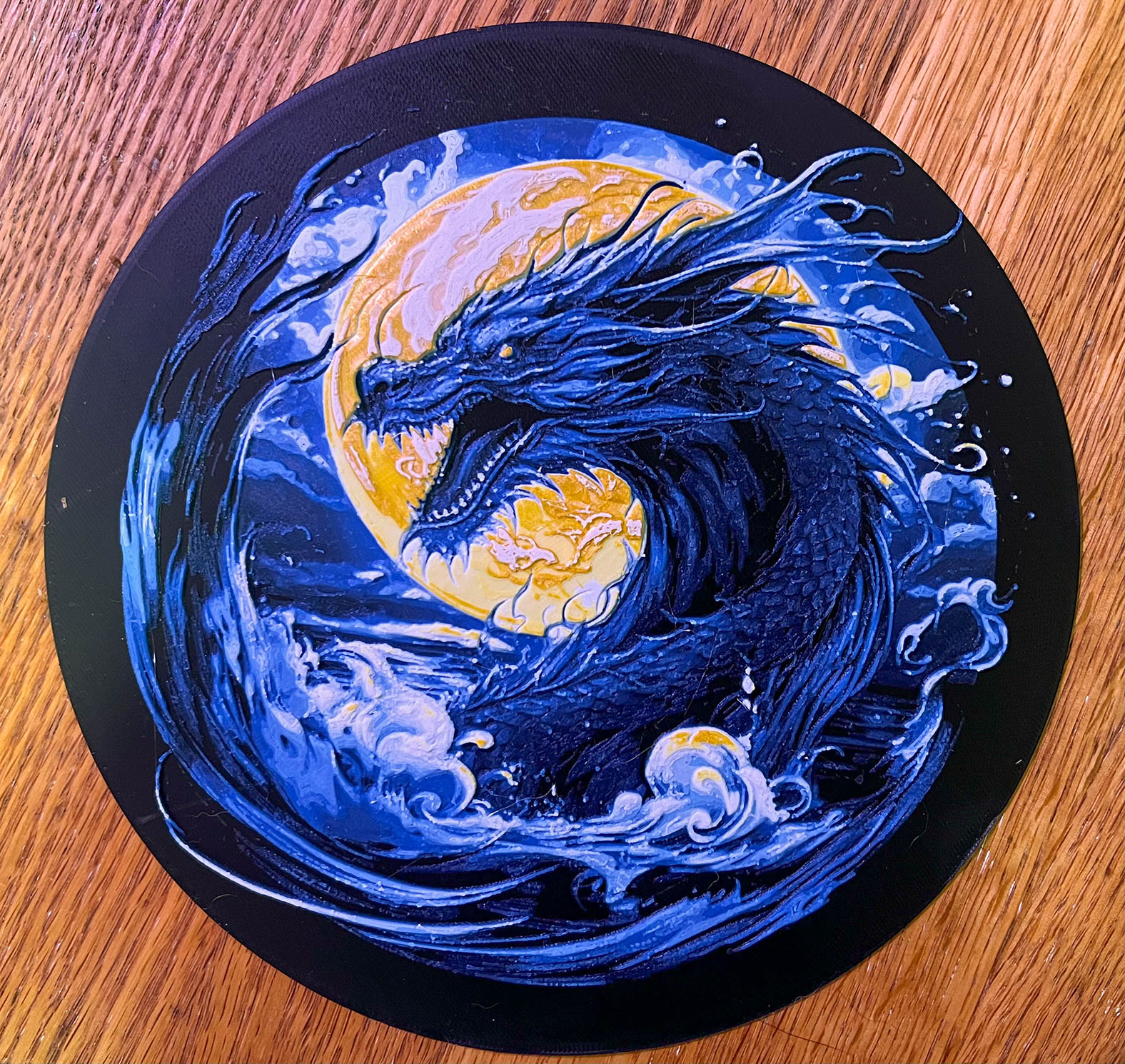 Sapphire Dragon HueForge Filament Painting by Matthew Johnson ...