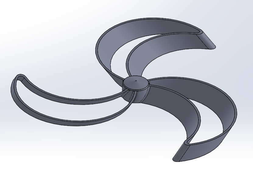 #0071 Toroidal Ninja Star (Reversed) Rotor/Propeller by BuildX ...