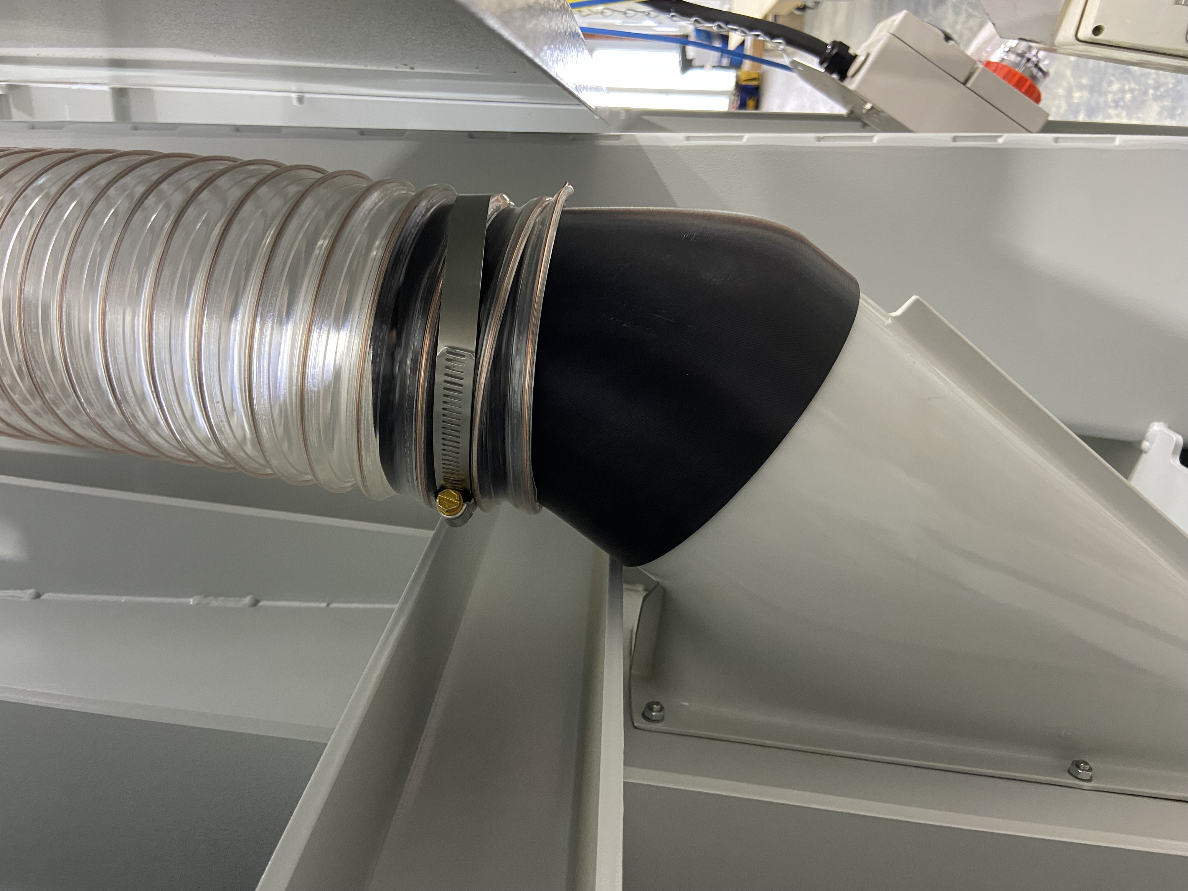 HOLZ-HER EVOLUTION 7405 CNC - rear center 140mm port dust adapter by ...