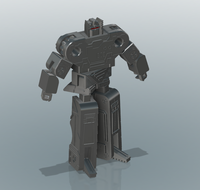 Giant Oversided Rumble Tape Transformer by Max Sterling | Download free ...