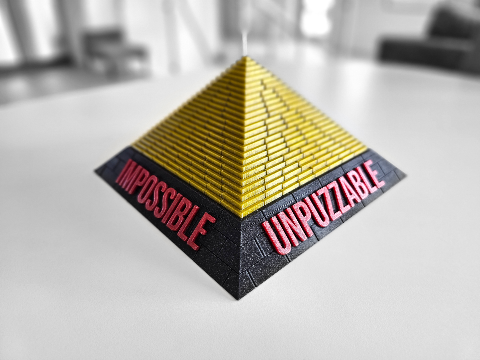 Impossible Unpuzzable Puzzle Pyramid by goodjobswe | Download free STL ...
