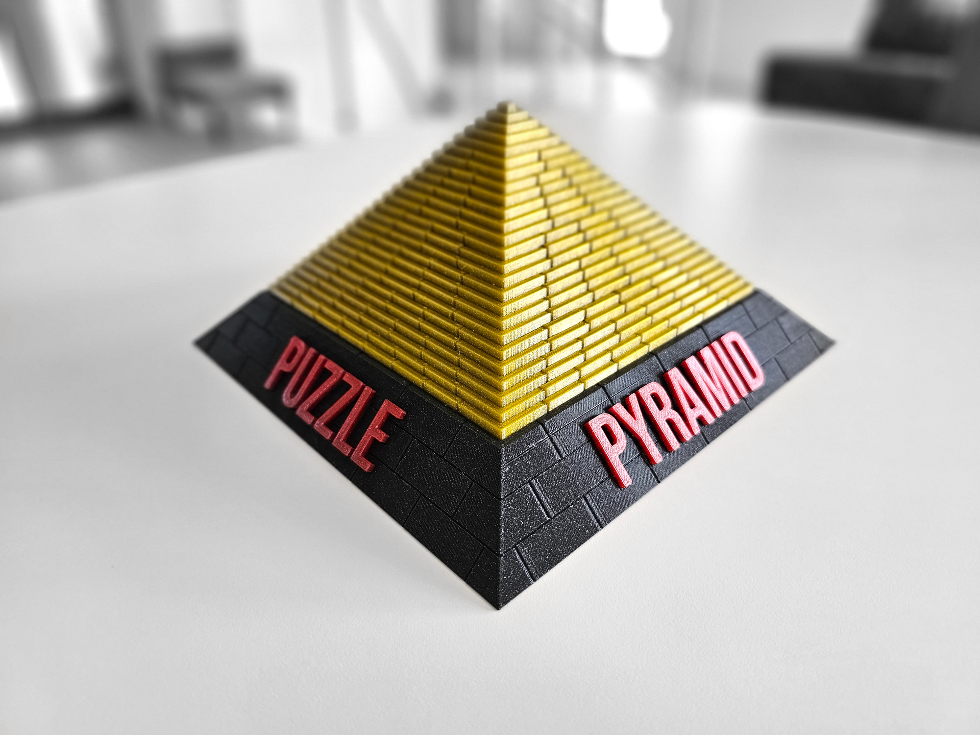 Impossible Unpuzzable Puzzle Pyramid by goodjobswe | Download free STL ...