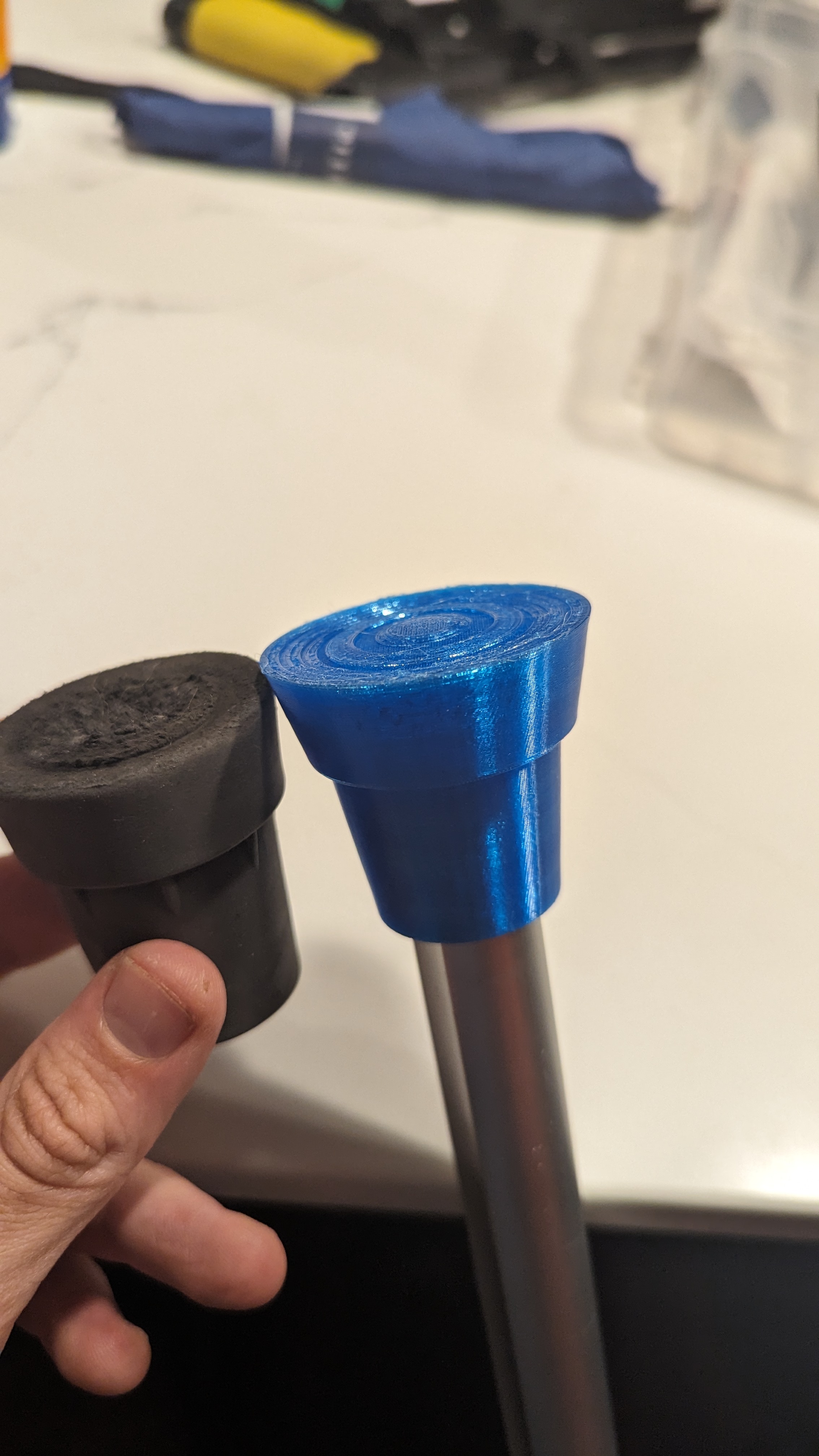 TPU Crutch Tips - Reinforced Base w/ Traction by Plazmaz | Download ...
