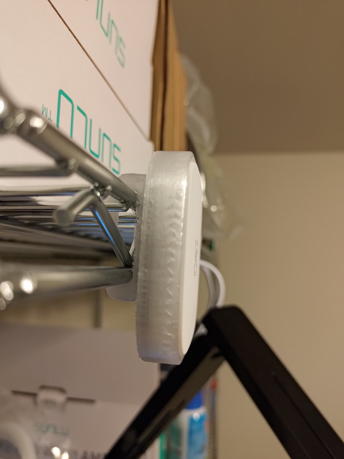 Tuya Human Presence Sensor Wire Rack Mount by ccl13 | Download free STL ...