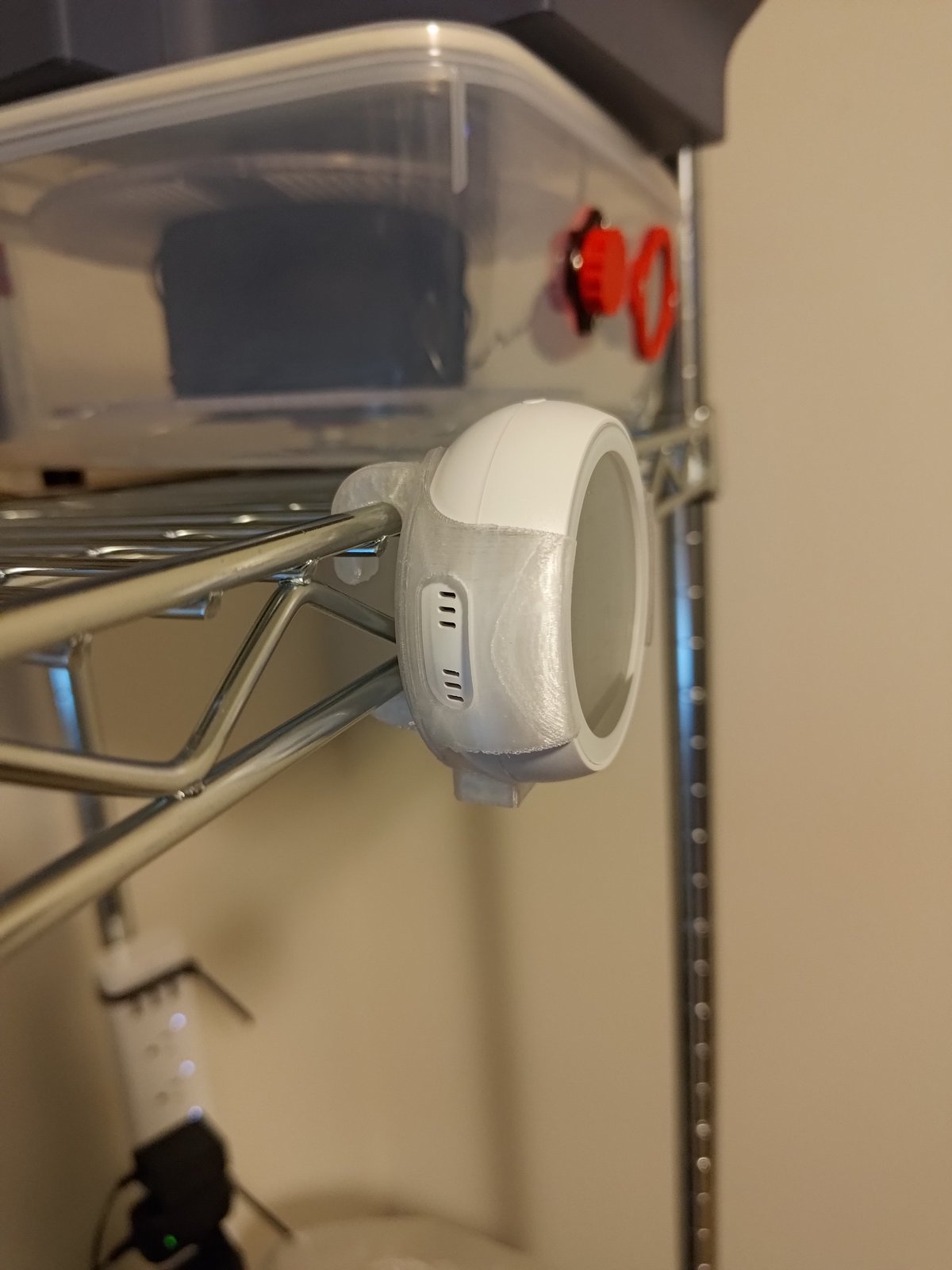 Tuya Temperature and Humidity Sensor (Round) Wire Rack Mount by ccl13 ...